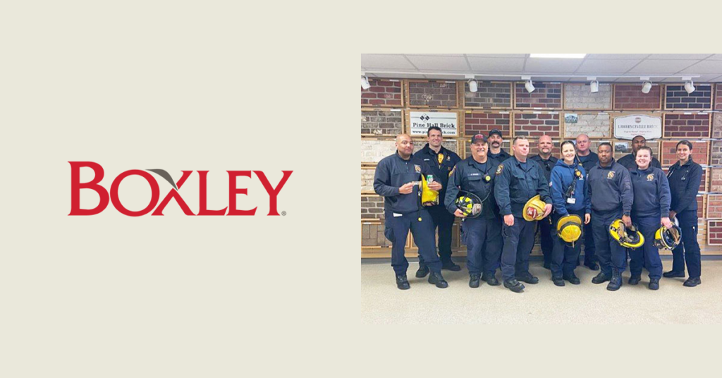 Boxley Lynchburg Block Welcomes Station 7 Fire & Ems Department - Boxley